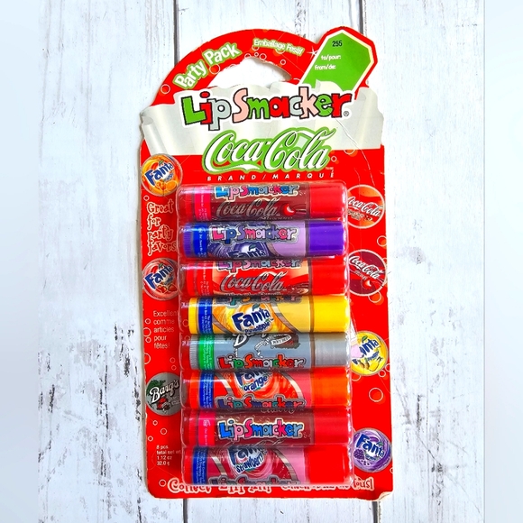 Lip Smackers Coca Cola | Makeup | Vintage Rare Coca Cola Party Pack Lip ...